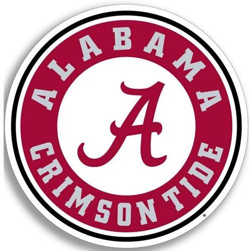 Alabama Circle A Decal (6")