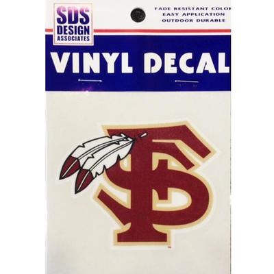 FSU | Florida State Vault Seminole Head Decal | Alumni Hall