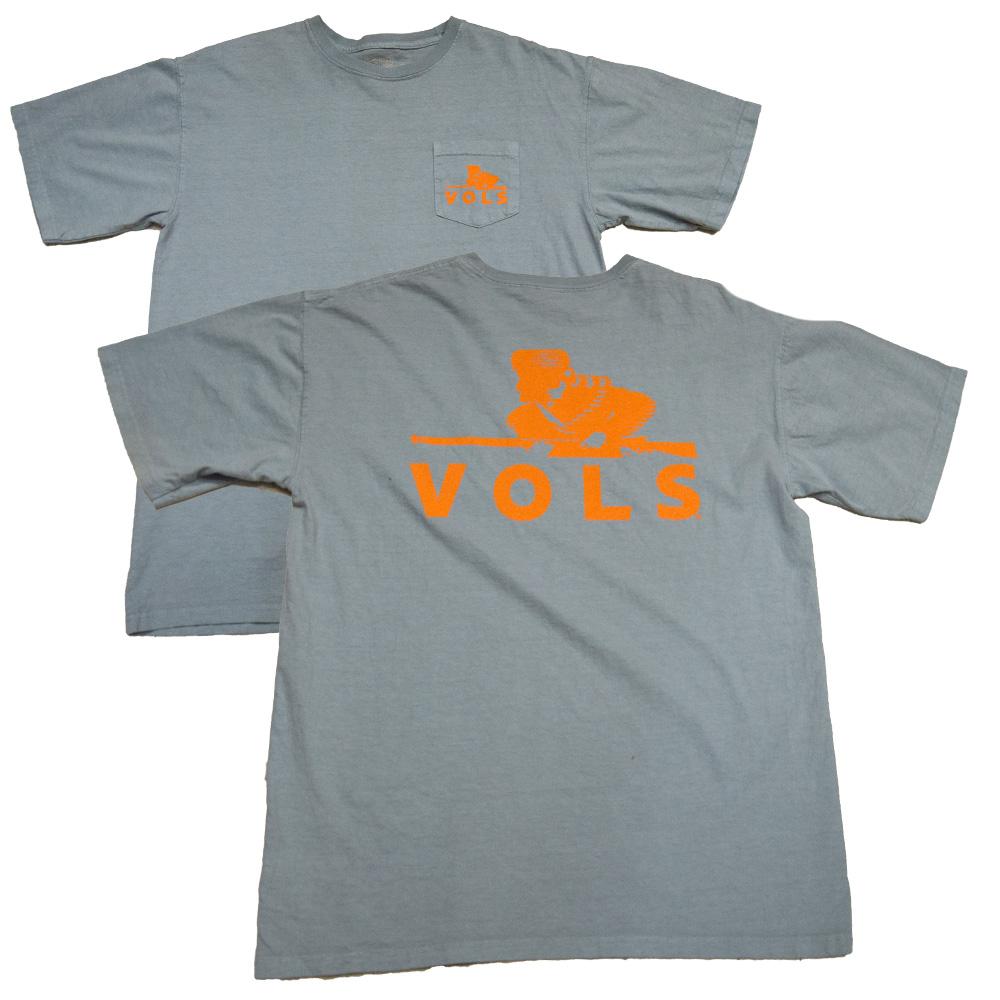 Vols- Tennessee Retro Brand Rifleman (Davey) Tee- Alumni Hall