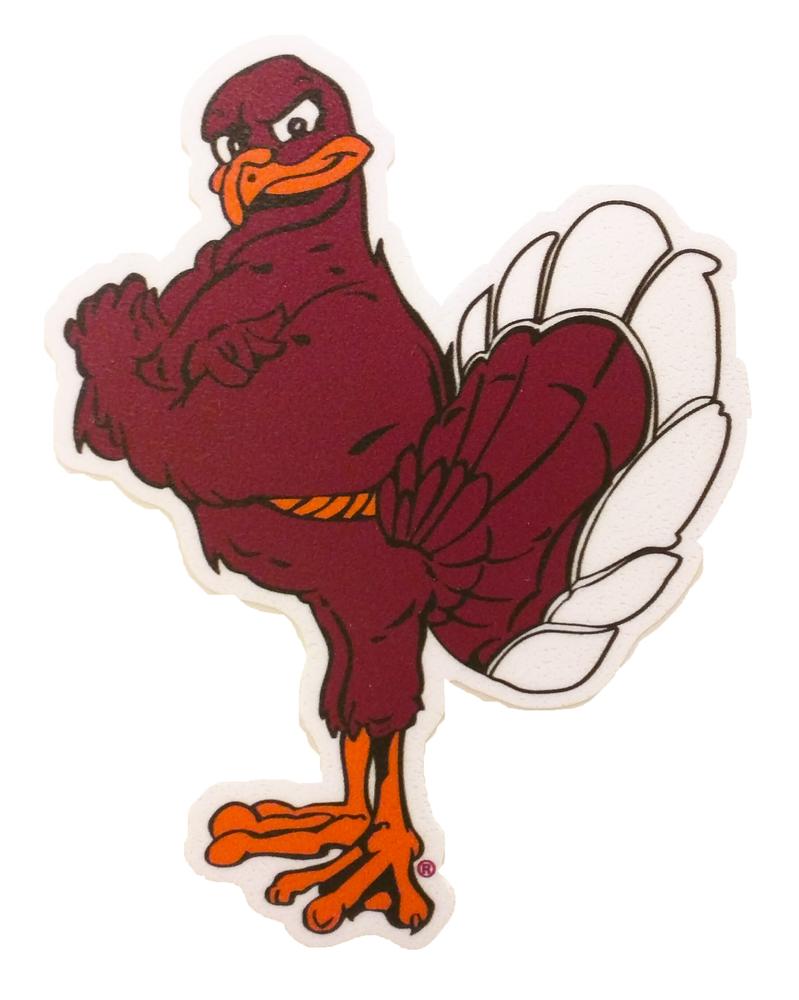 Virginia Tech Hokiebird Decal (3 inch) Virginia Tech Hokiebird Decal (3 inch)