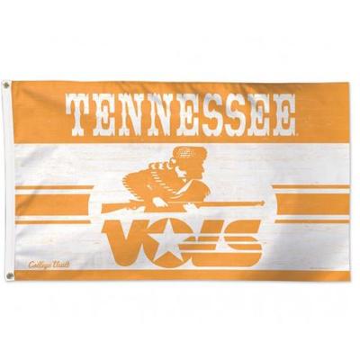 Vols - Tennessee Rifleman Deluxe House Flag (3'X5') - Alumni Hall