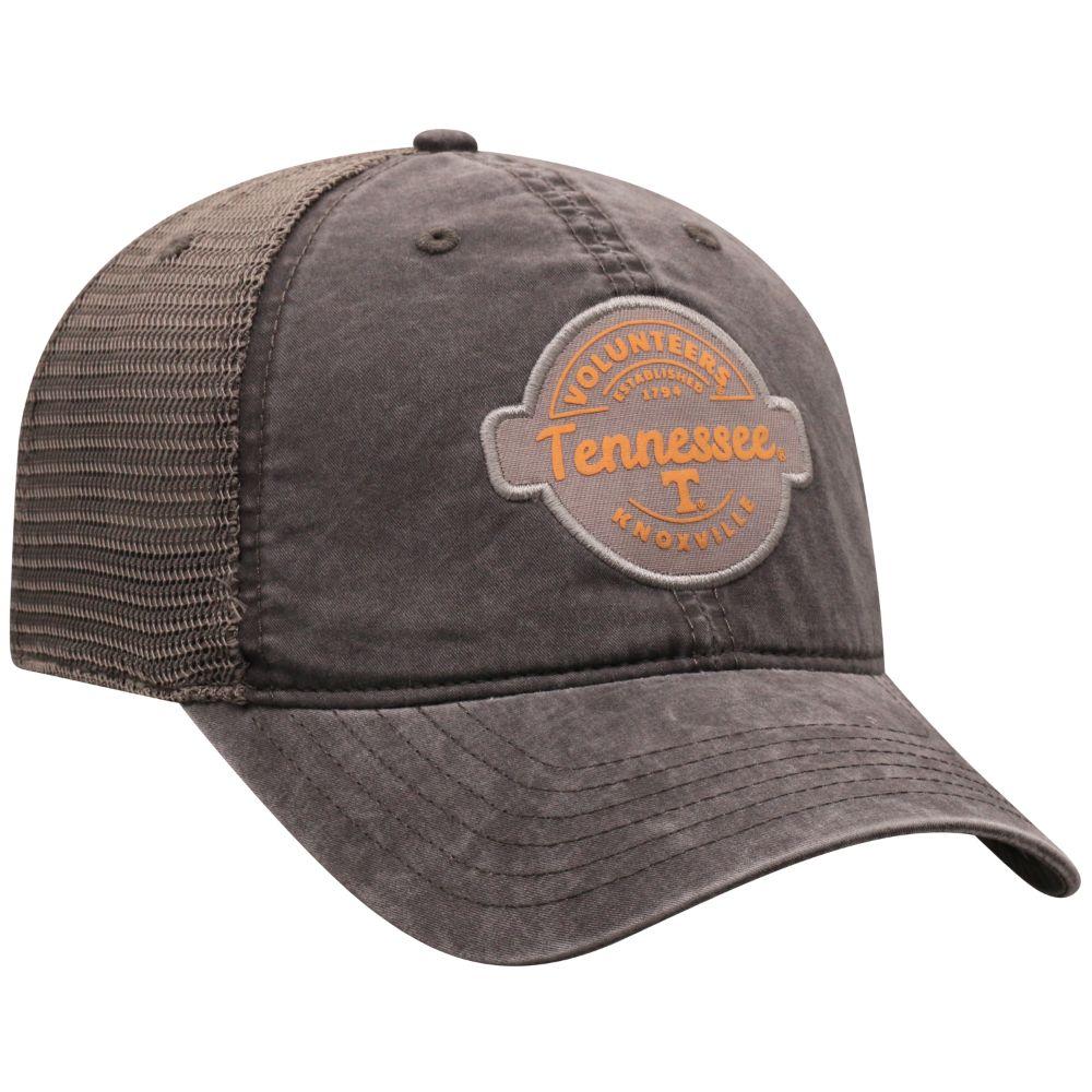 Vols | Tennessee Top of the World Ominous Patch Trucker Hat | Alumni Hall