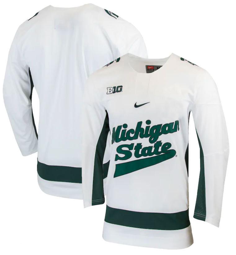 Spartans | Michigan State Nike Replica Hockey Jersey | Alumni Hall