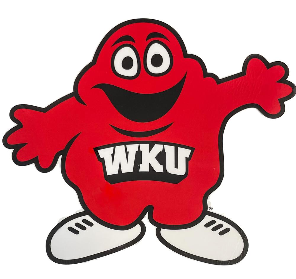 WKU | Western Kentucky 12 Inch Big Red Decal | Alumni Hall