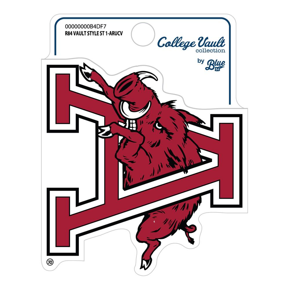 Razorbacks | Arkansas Vault Hog Thru A Decal | Alumni Hall