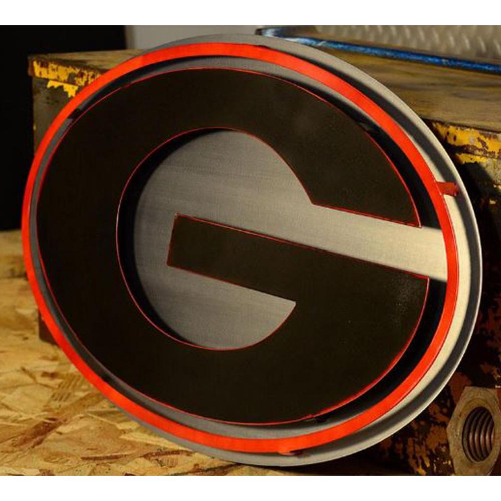 UGA - Georgia Power G Logo 3D Metal Art - "21" x 13" - Alumni Hall